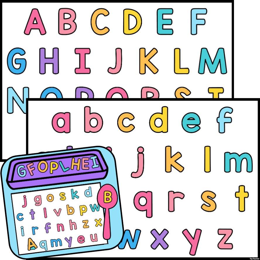 Alphabet Soup: Letter Recognition Activity - Top Teacher