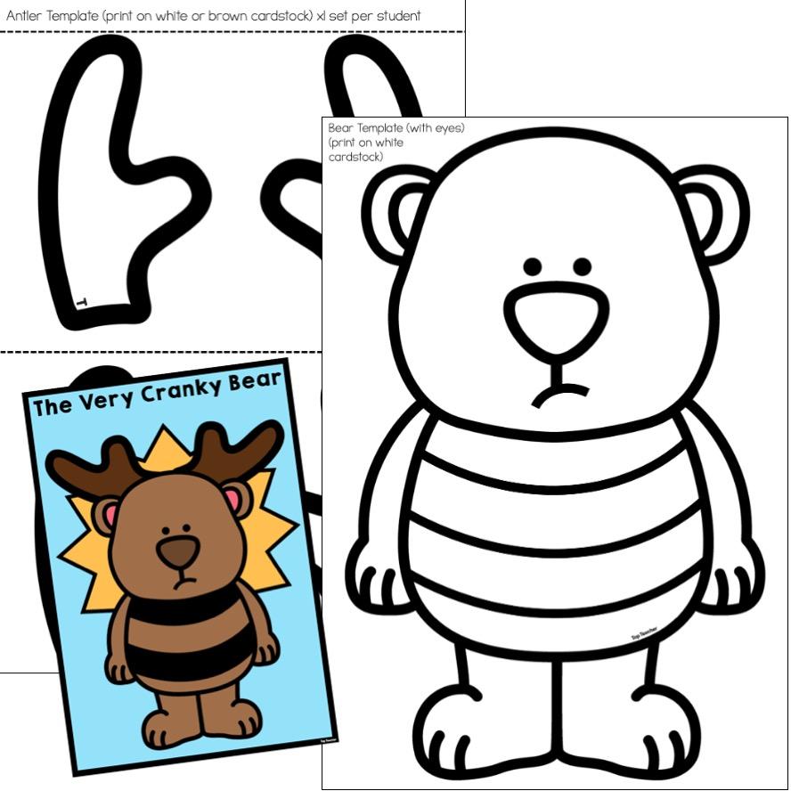 The Very Cranky Bear: Craft - Top Teacher