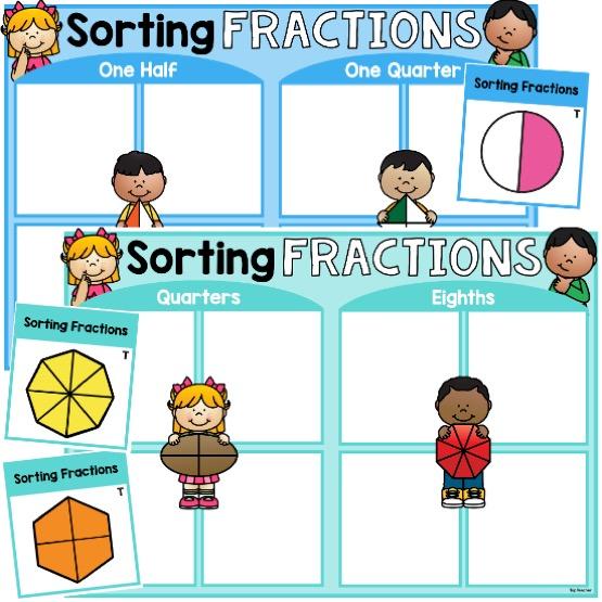 Sorting Fractions: Activity Mats - Top Teacher