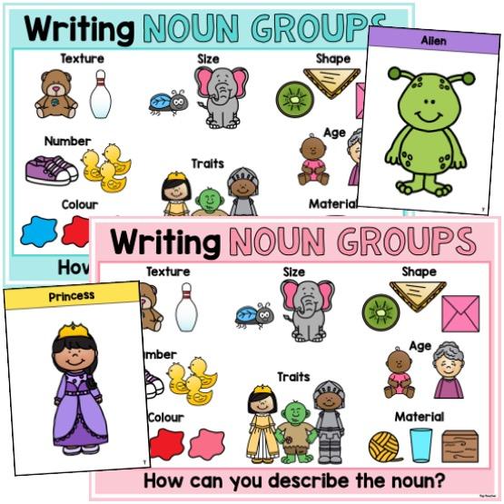 Writing Noun Groups - Top Teacher