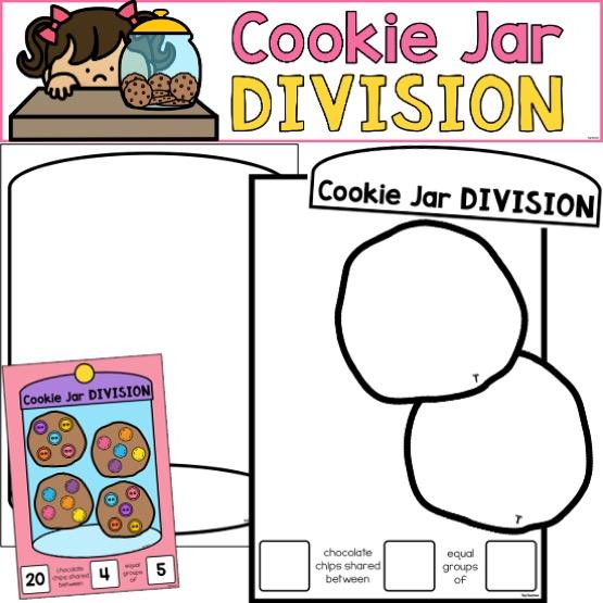 Cookie Jar Division Craft: Equal Sharing - Top Teacher