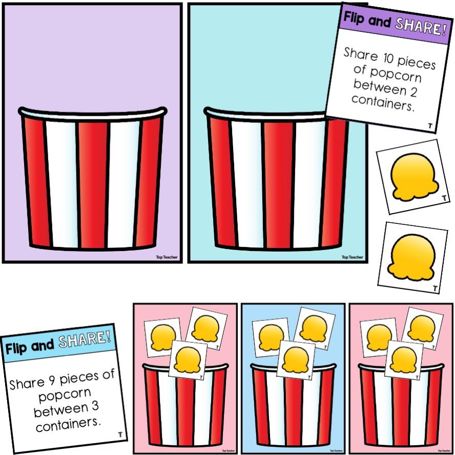 Flip & Share: Popcorn Activity - Top Teacher