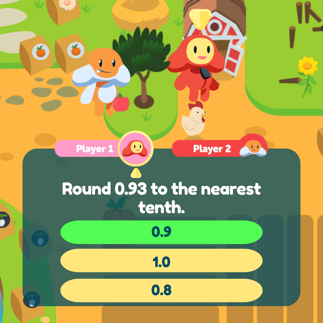 Rounding Decimals to the Nearest Tenth LET’S FARM - Top Teacher