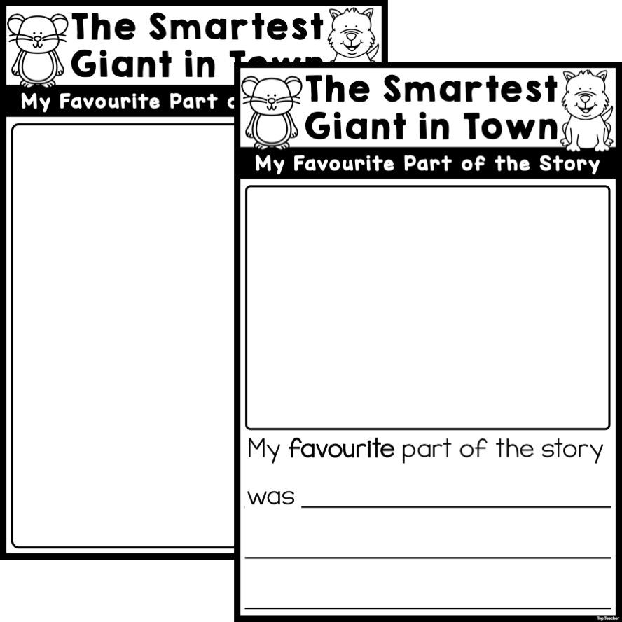The Smartest Giant in Town: My Favourite Part of the Story - Top Teacher
