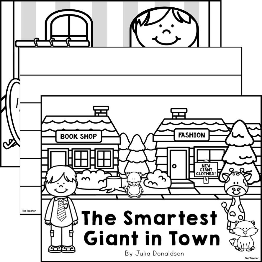 The Smartest Giant in Town: Written Retell Booklet - Top Teacher