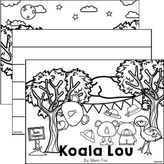 Koala Lou Written Retell Booklet - Top Teacher