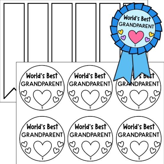 Grandparents’ Day Badge Craft - Top Teacher