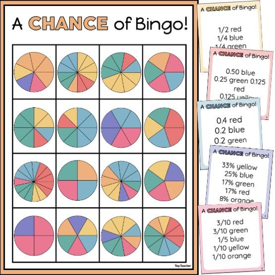 A Chance of Bingo: Probability Game - Top Teacher