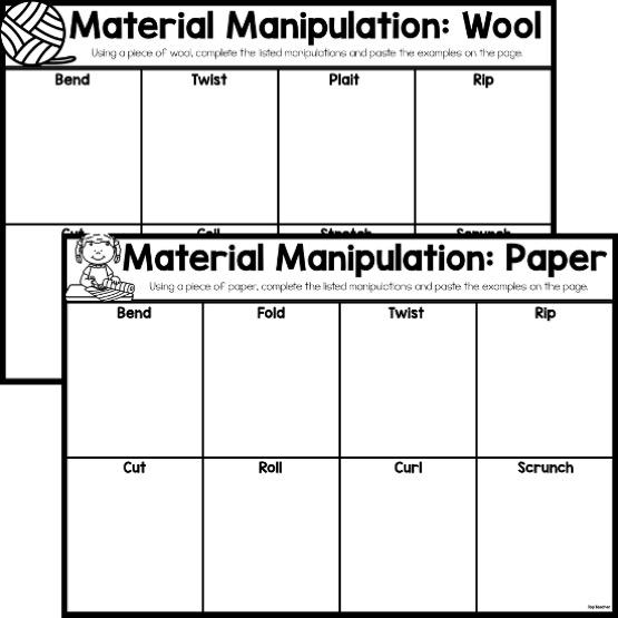 Material Manipulation: Chemical Sciences Worksheets - Top Teacher