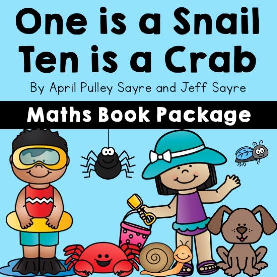 One is a Snail, Ten is a Crab: Maths Book PACKAGE - Top Teacher