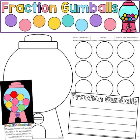 Fractions Colour & Write: Apple Trees - Top Teacher