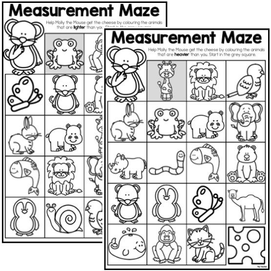 Measurement Maze: Mass - Top Teacher